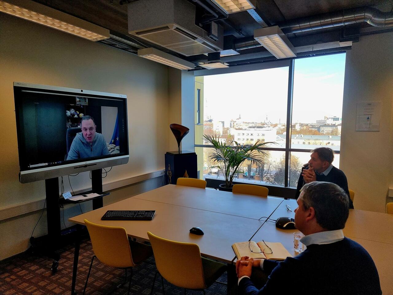 EOK representatives met with the President of the Ukrainian Olympic ...