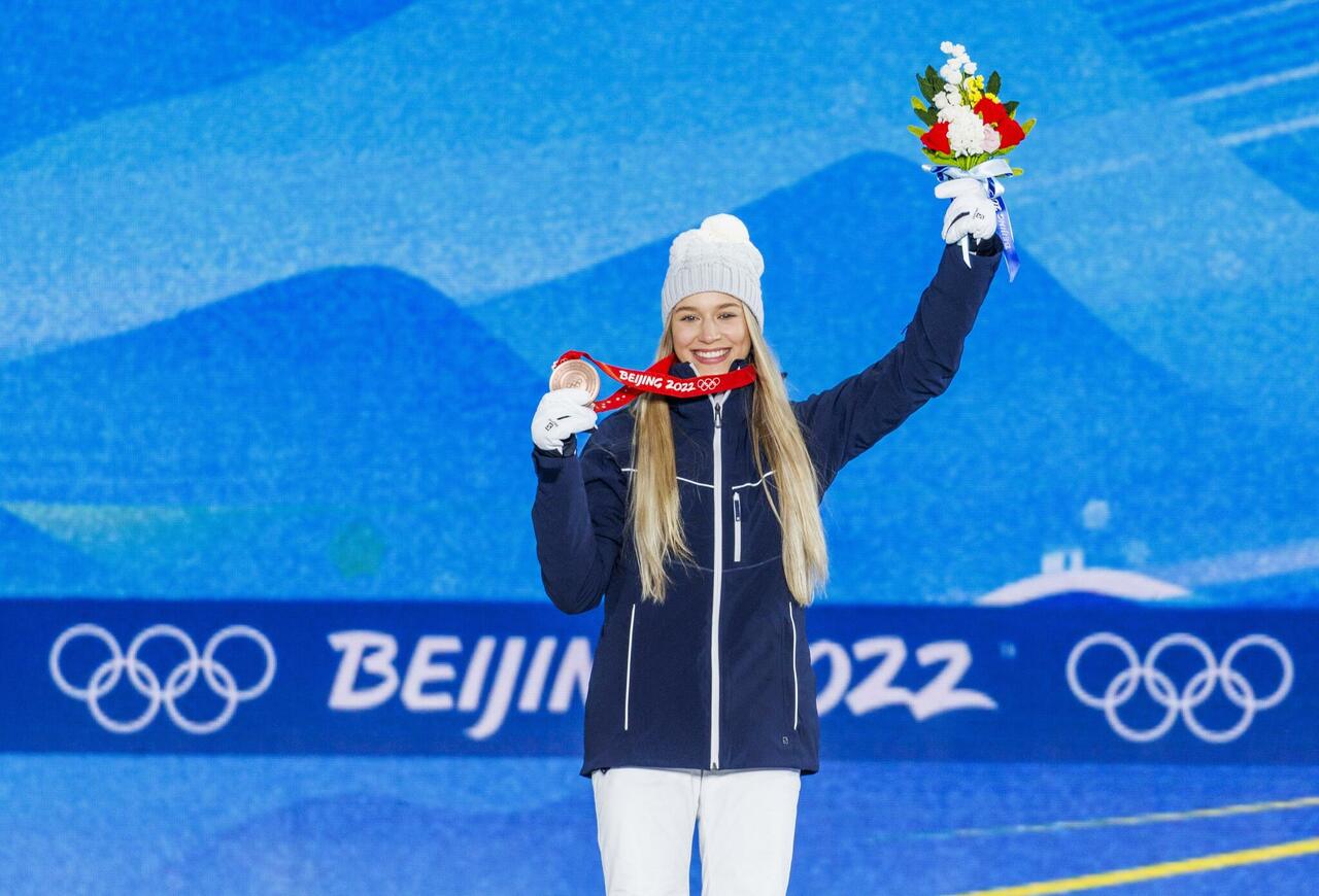 Kelly Sildaru wins bronze in Beijing — Eesti Olümpiakomitee